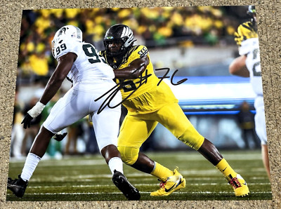 JOSH CONERLY Oregon Ducks SIGNED 8x10 Photo WASHINGTON COMMANDERS | eBay