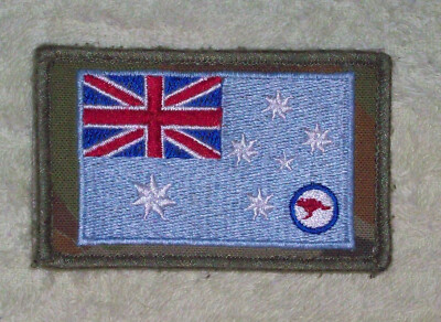 FLAG PATCH AUSTRALIAN AIR FORCE RAAF CAMO COLOURED ENSIGN #2 UNISSUED ...