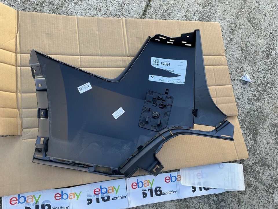 2025-2030 Tesla Model Y Juniper Rear Right Bumper Extension Cover ...