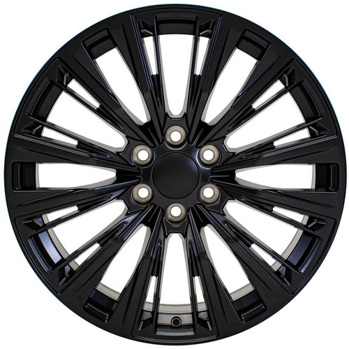 OE Wheels CA93 22x9 Black Rims & 285/45R22 R/T Tires Set 6X139.7 28ET ...