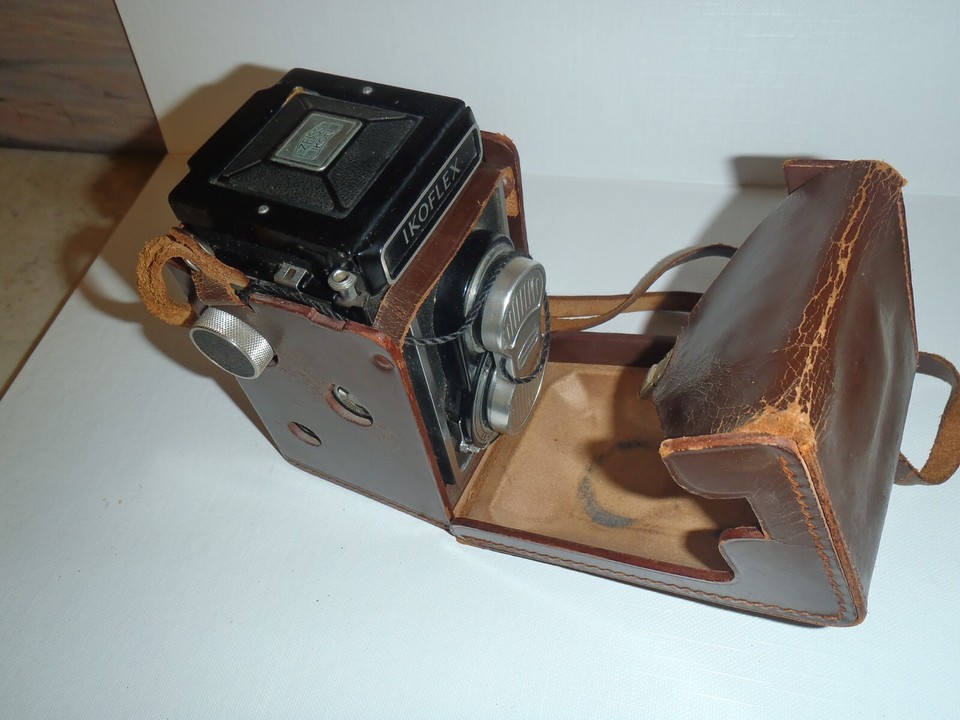 Zeiss Ikon Ikoflex TLR Film Camera Tessar 75mm f/3.5 JAPAN Good Vintage ...