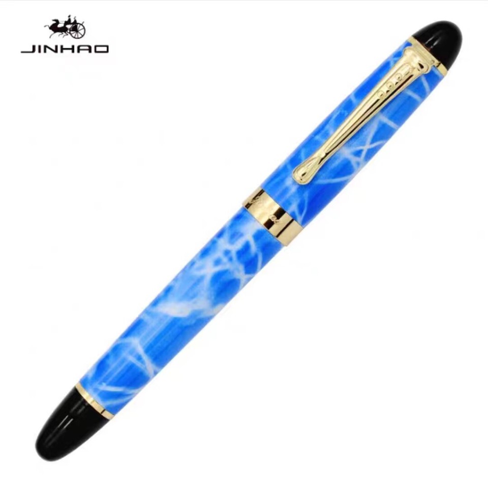 Jinhao 450 Calligraphy Fountain Pen Fude Pen Two Tones Bent Nib | eBay