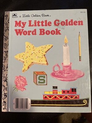 My Little Golden Word Book #305-53 A Little Golden Book Edition 1968 | eBay