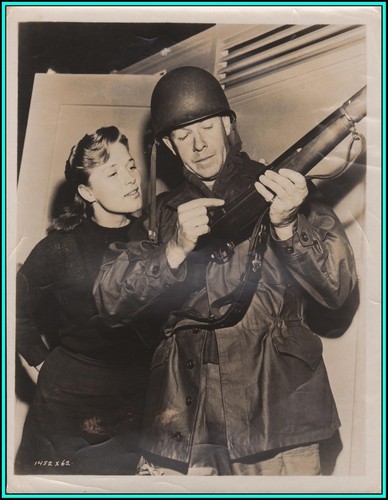 DENISE DARCEL & GEORGE MURPHY in "Battleground" - Original Vintage ...