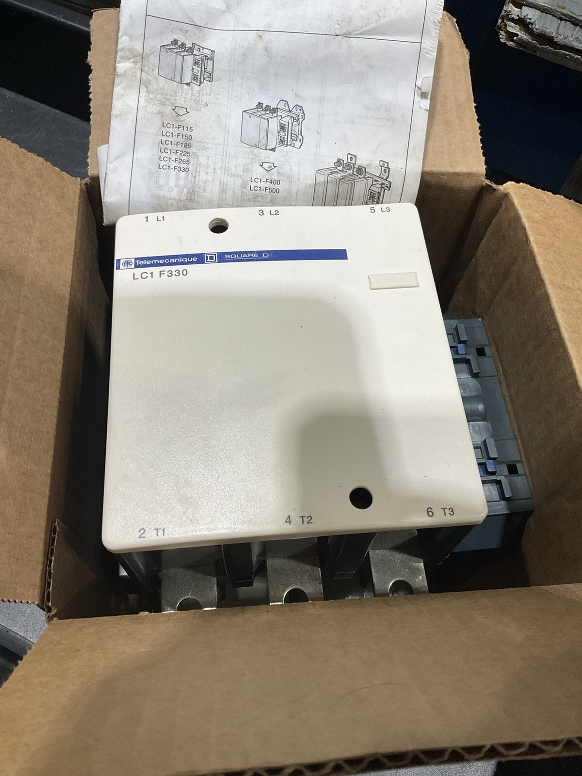 LC1F330F7 SQUARE D TELEMECANIQUE 3P 330A 600V CONTACTOR NEW NO BOX | eBay