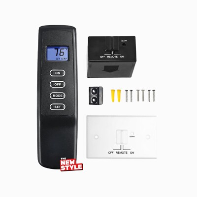 Upgraded Remote Control Thermostat Kit,for Millivolt Gas Valve ...