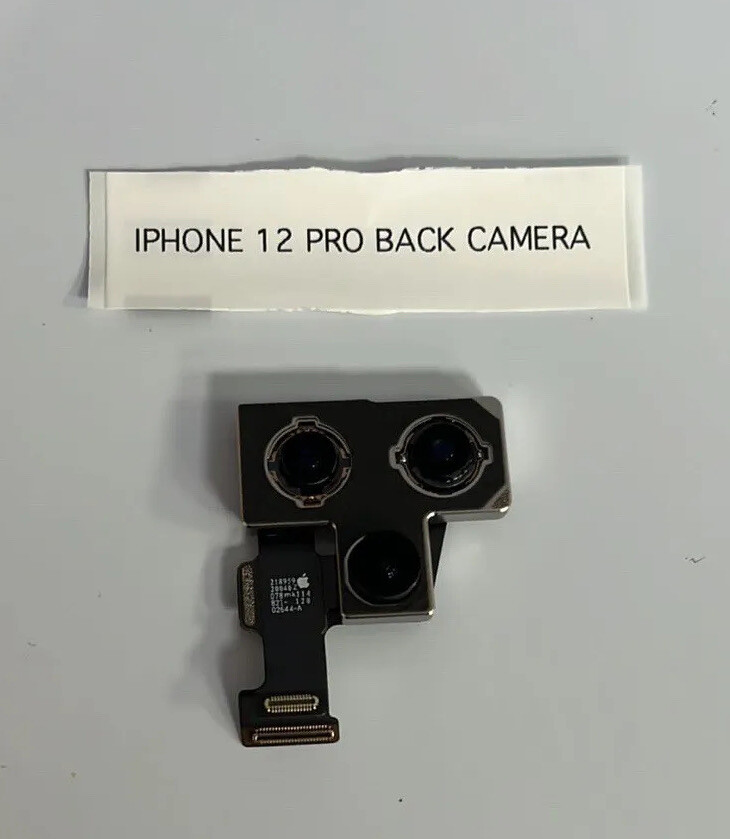 GENUINE💯APPLE iPHONE REAR CAMERA MAIN for 12/12 PRO/12 PRO MAX/12 MINI🔥 ...