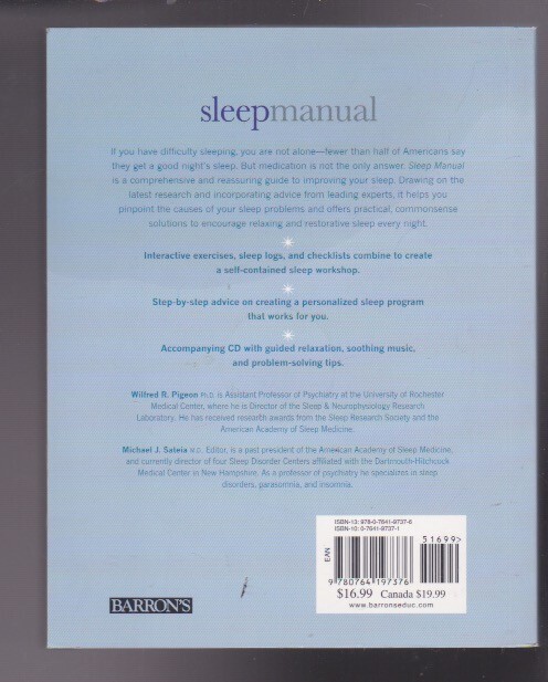 Sleep Manual: Training Your Mind & Body for the Perfect Night's Sleep ...