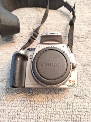 Canon EOS Digital Rebel XT DS126071 Camera - Silver - Body Only No ...