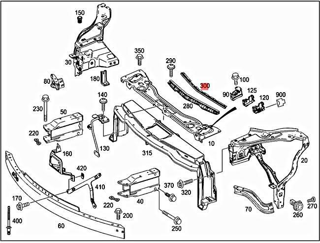 Genuine MERCEDES C218 X218 CLS C218 Engine hood seal 2188870098 | eBay