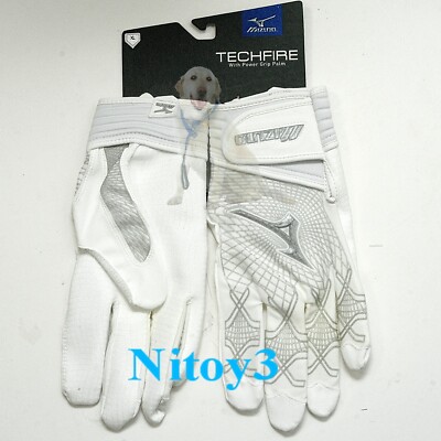 Mizuno Techfire Baseball Batting Gloves-Men XL(wrist-fingertip): 7 3/4 ...