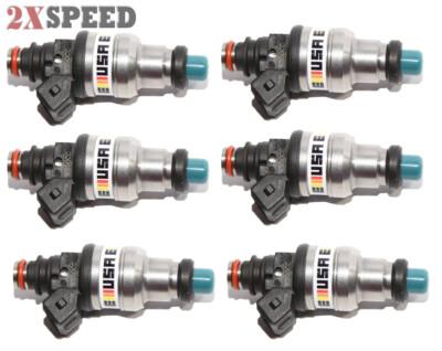 Brand NEW Universal Injectors 550cc x 6 350Z 370Z 300ZX 3000GT Eclipse ...