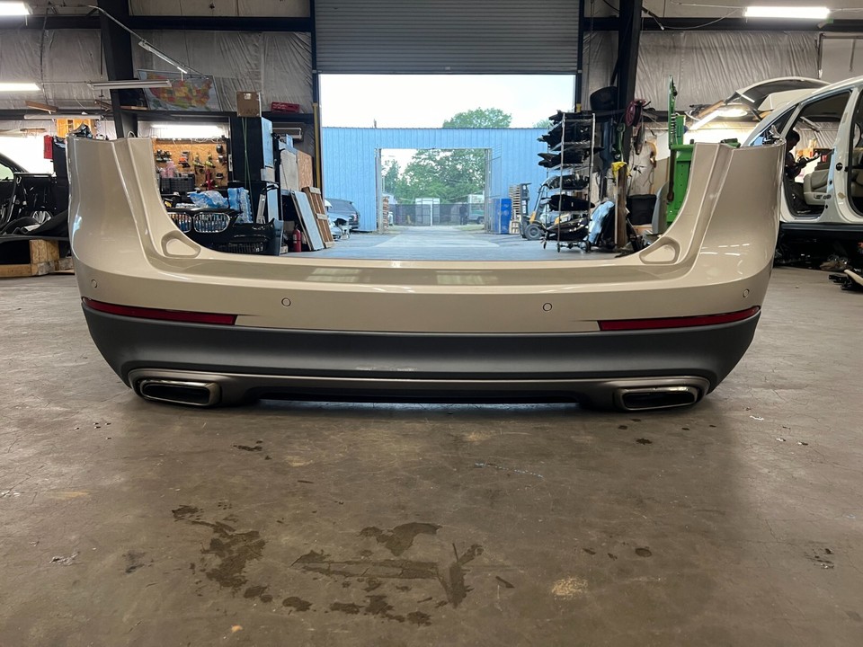 16-18 LINCOLN MKX REAR BUMPER COVER SHELL PANEL REAR BUMPER GOLD, OEM ...