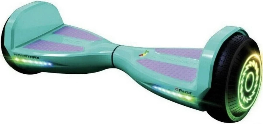2 Razor Hovertrax Lux Hoverboard - Black/Red & Teal/Mint Electric ...