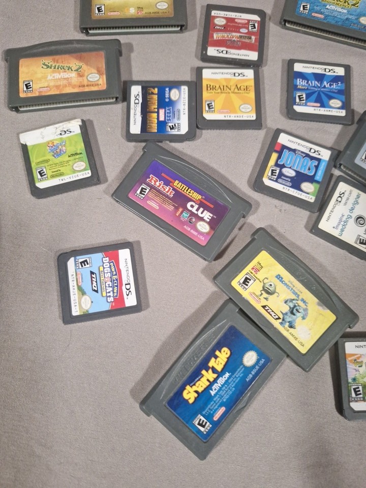 Game Boy Advance Nintendo DS Gameboy Color Game Lot 19 Games | eBay