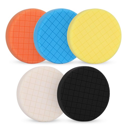 6 Inch Buffing Polishing Pads 5Pcs for 6 Inch Backing Plate, Compound ...