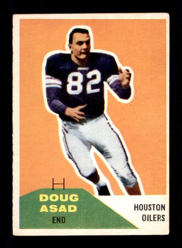 1960 Fleer #93 Doug Asad - Crease Free | eBay
