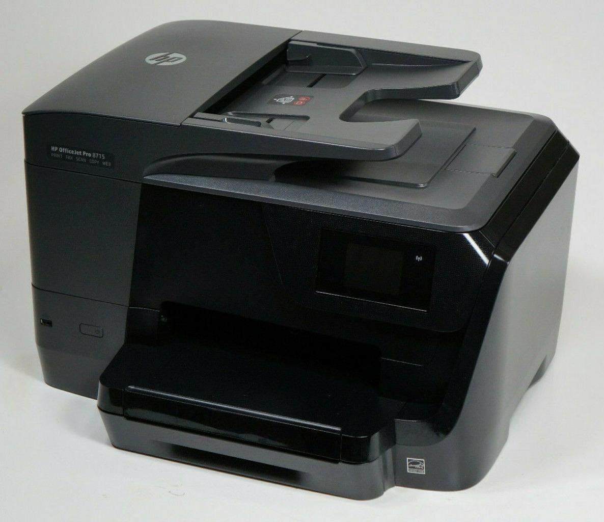 HP OfficeJet Pro 8715 All-in-one Printer - Black 889894125958 | eBay
