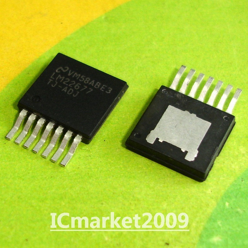 5 PCS LM22677TJ-ADJ TO-263-7 LM22677 TJ-ADJ Step-Down Voltage Regulator ...