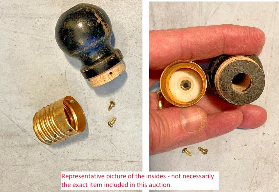 Edison Attachment Plugs antique fan Bryant electric, unused, two each ...