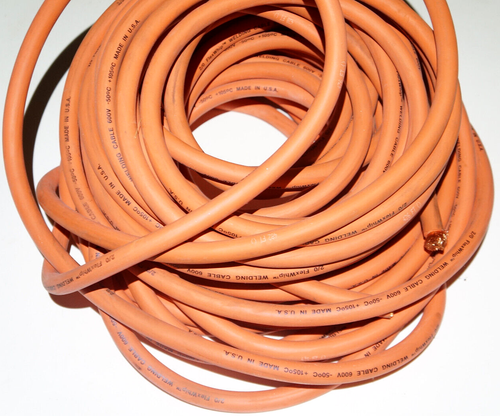 50FT Kalas 2/0 Class M Welding Cable FlexWhip Super Flexible Orange ...