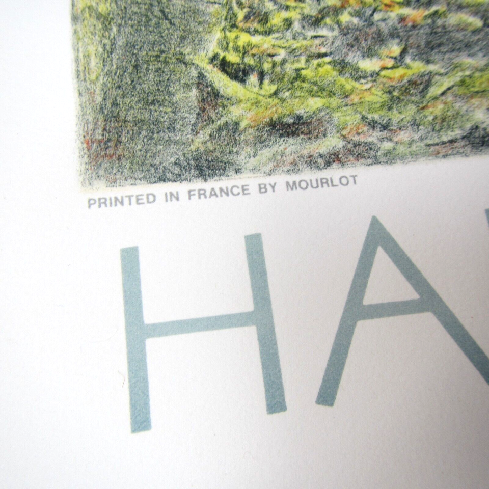 HAROLD ALTMAN LITHOGRAPH SIGNED ART LIMITED 850 CHICAGO POSTER MERRILL ...