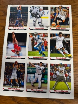 2014 SI Sports Illustrated for Kids Simone Biles RC Rookie #292 Uncut ...