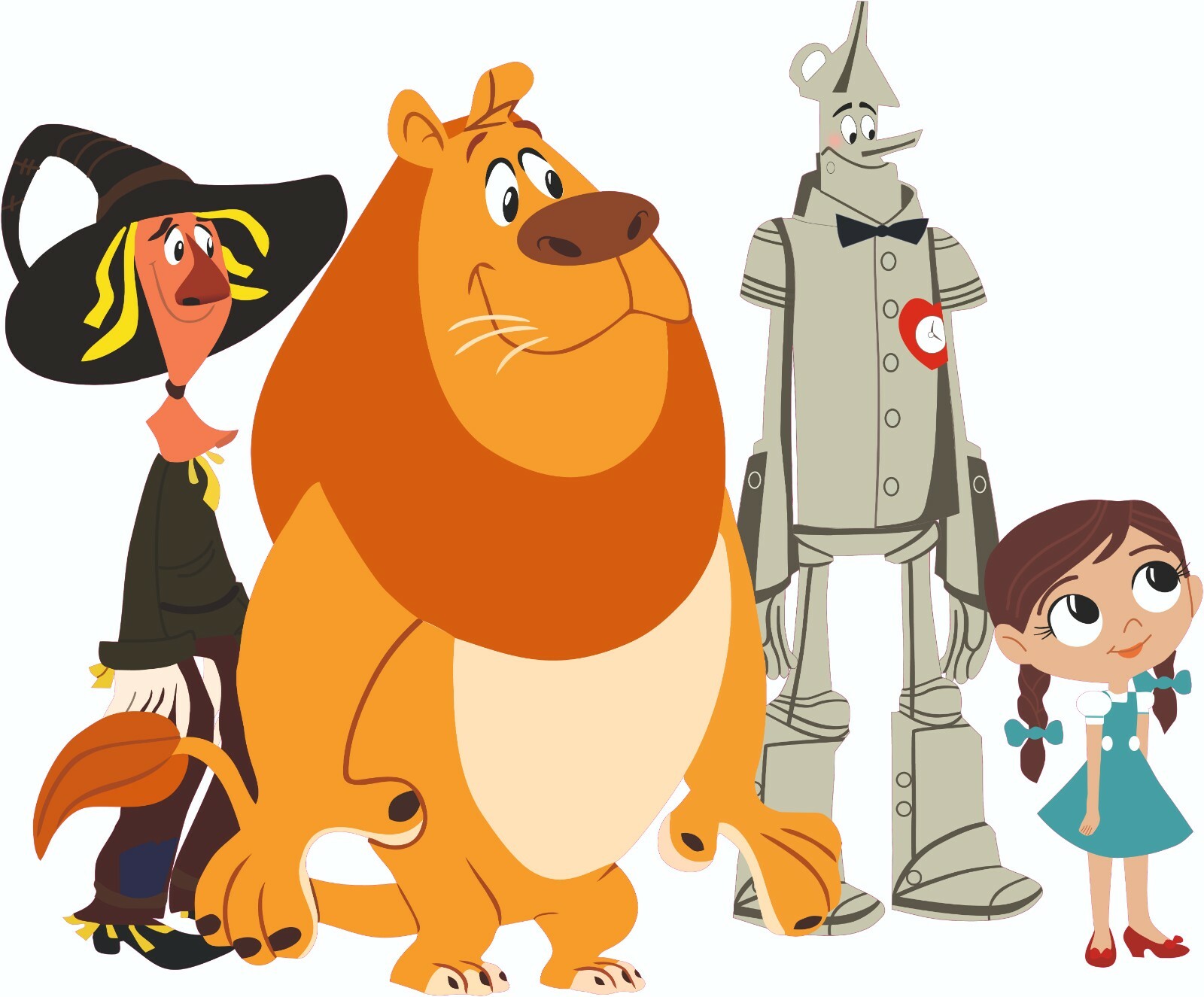 Tin Man Wizard Of Oz Cartoon