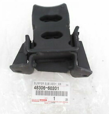 Genuine Toyota BUMPER SUB-ASSY, REAR SPRING L/R set ☆48036-60011 48306 ...