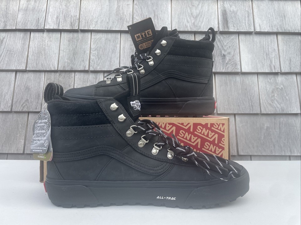VANS Sk8-Hi DR MTE-2 Shoe Black Iguchi Rare Boots Blackout Men's Size ...
