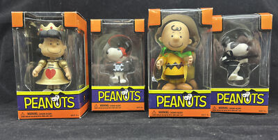 2013 CVS Halloween Peanuts Complete Set Of 4 Forever Fun NEW IN BOX ...