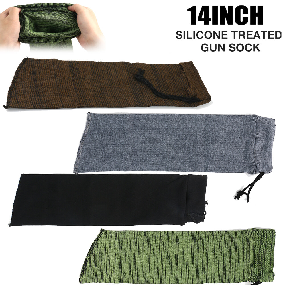 Rifle Gun Socks 14" Silicone Treated Tactical Hunt Shooting Gun ...