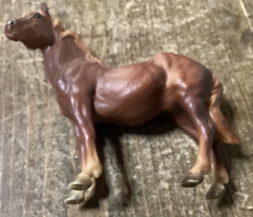 Vintage Chestnut Breyer Horse 1st Gen Mustang Figure Stallion Brown ...