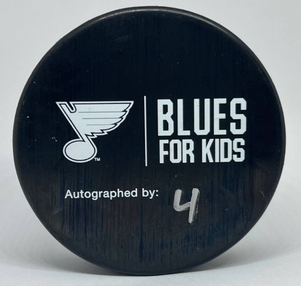 Carl Gunnarsson 2016 Holidays St Louis Blues 14 Fund Signed Autograph ...