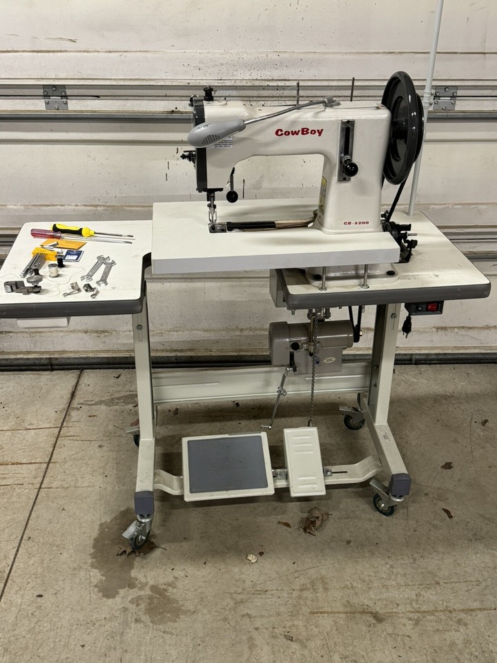 Cowboy CB 3200 saddle & Harness stitcher leather sewing machine | eBay