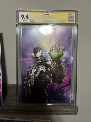Marvel Venom #7 Signed By Donny Cates 759606089970| eBay