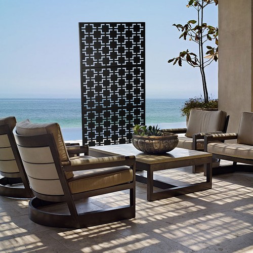 Free Standing Steel Privacy Screens Outdoor Decorative Panels Metal ...