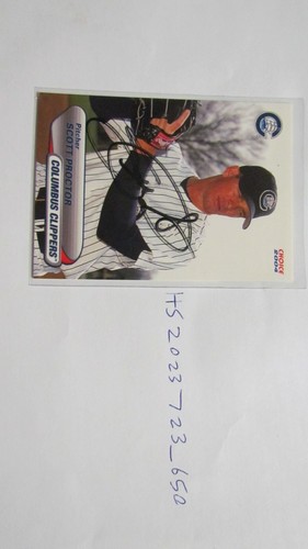 2004 Choice Scott Proctor signed baseball card | eBay