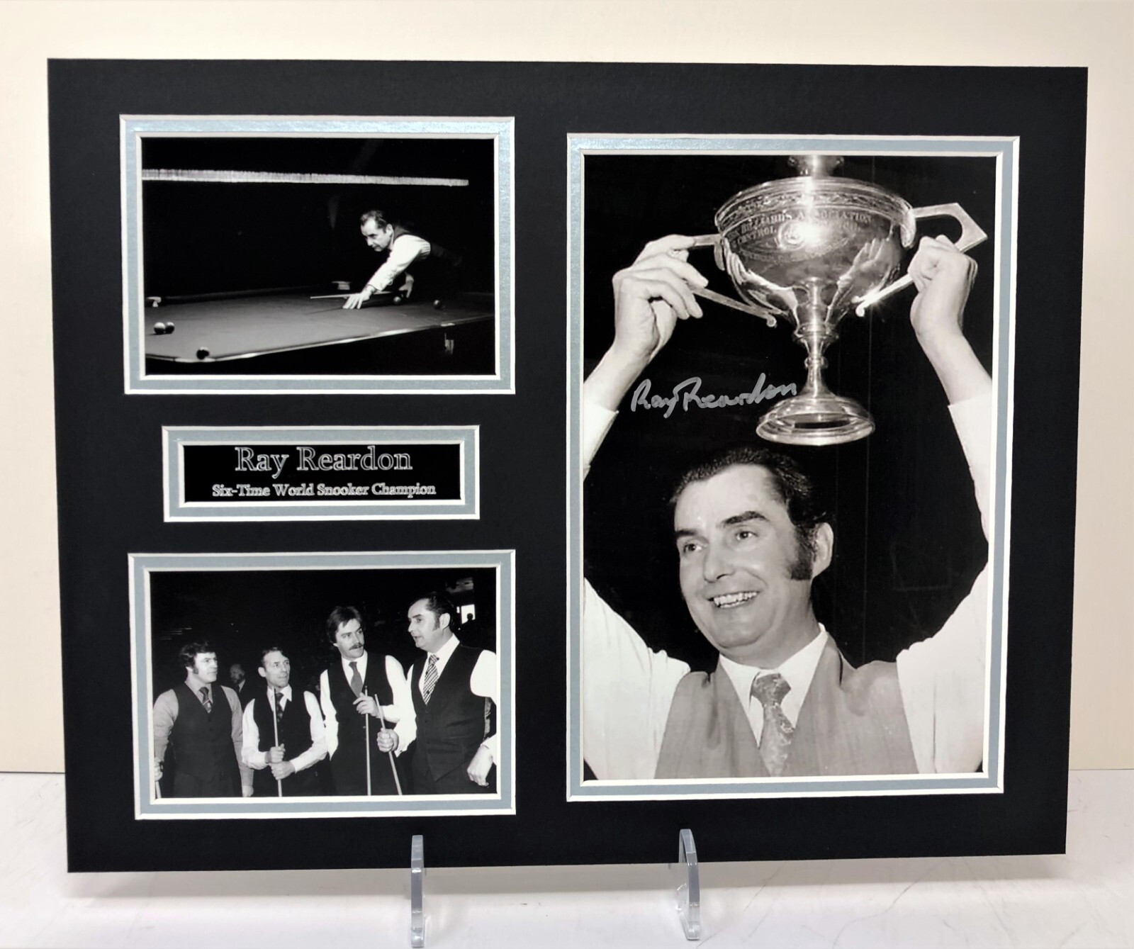 Ray REARDON Signed Mounted Snooker Champion 14x11 Photo Display A ...