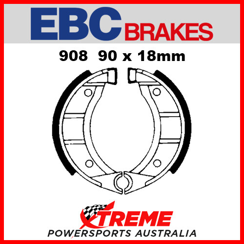 EBC Rear Brake Shoe Malaguti VA Olympique Up to 1982 908 | eBay