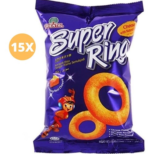 15 Pack X Oriental Super Ring Cheese Chips 14 gram | eBay