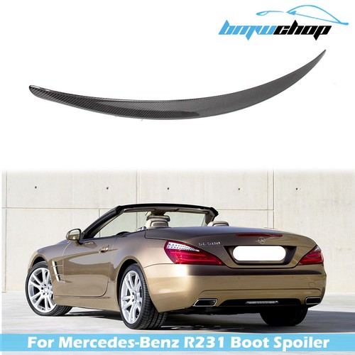 12-21 Carbon Fits Mercedes Benz R231 Convertible DTO Rear Boot Trunk ...