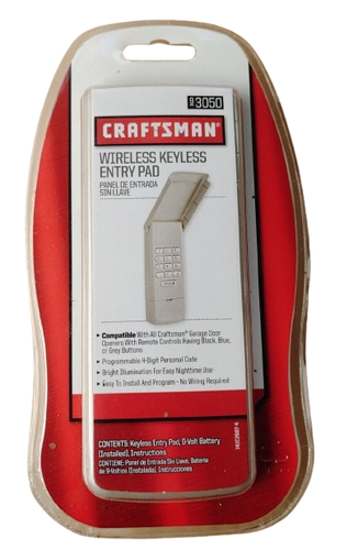 NEW Craftsman 93050 Garage Door Wireless Keyless Entry Pad | eBay