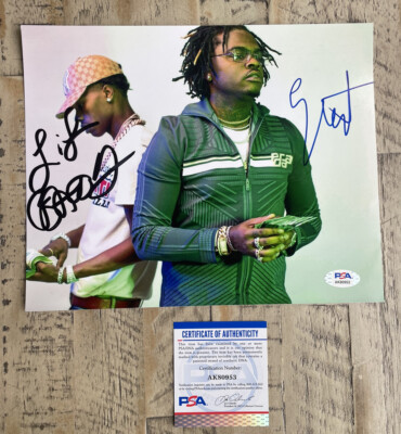 Lil Baby Gunna Dual Signed Autographed 8x10 Photo Drip 2 Hard Psa Dna ...