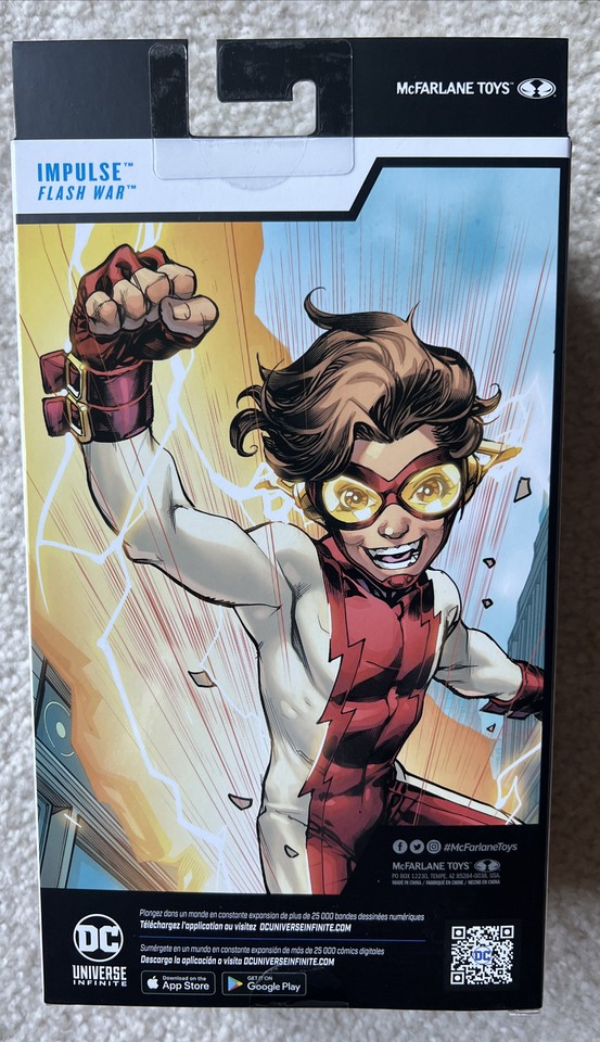 McFarlane DC Multiverse Gold Label Impulse Target Exclusive New ...