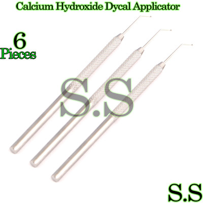 6 PIECES Calcium Hydroxide Dycal Applicator Dental Instruments | eBay
