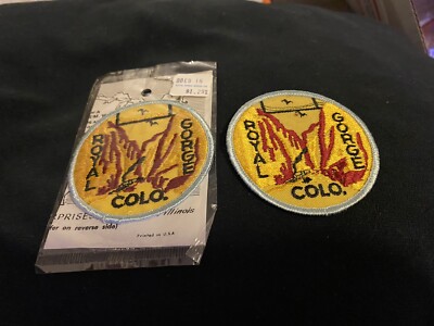 VTG Lot Of 2 ROYAL GORGE COLORADO Sew On Patches | eBay