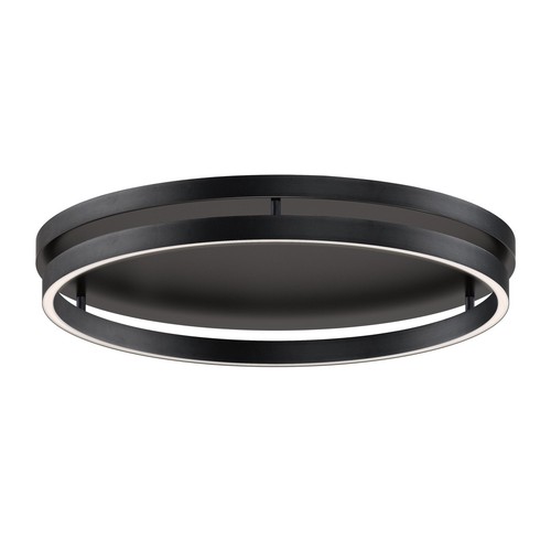 ET2 E22720 Groove 24"W LED Flush Mount Ceiling Fixture - Black 845094094197| eBay