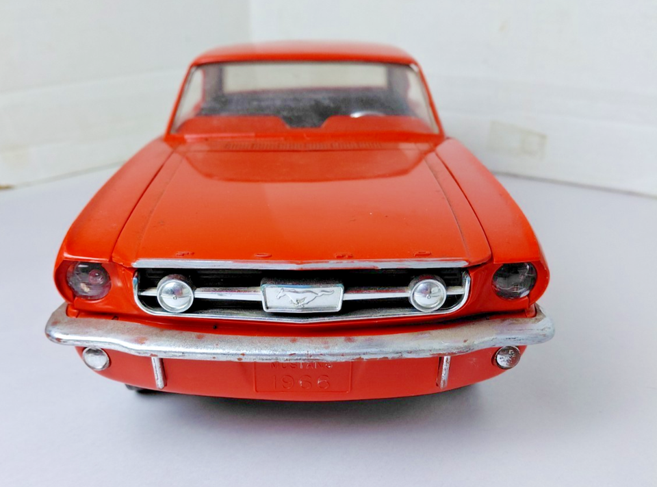 Vintage AMF Wen-Mac Motorized 1966 Ford Mustang GT Battery Operated Toy ...
