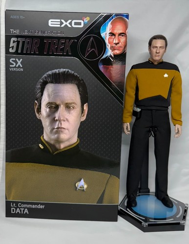 EXO-6 Star Trek Next Generation Lt Commander Data 1/6 Figure Standard ...